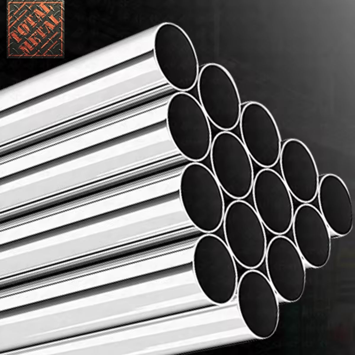 Tubo Inox 304 Redondo 12,70mm x 1,20mm | Acabamento Polido